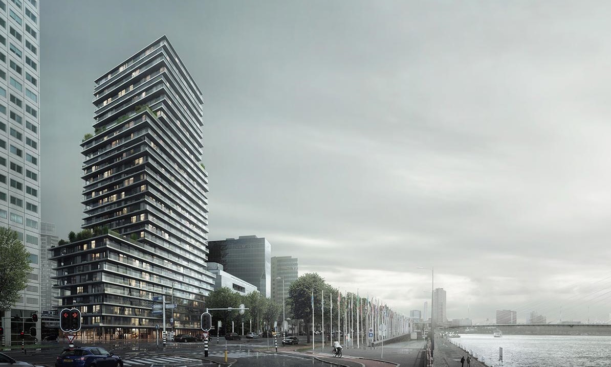 Projectbezoek The Terraced Tower – Stichting Hoogbouw